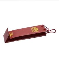 China Luxury Gift Packaging Custom Printed Bottle Wine Paper Bags Dark Red Wine Bottle Paper Bags With Handles for sale