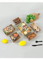 China 28oz To 74oz Food Container Paper Box Pastry Sushi To Go Box for sale
