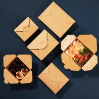 China 750ml To 2000ml Biodegradable Sandwich Boxes Eco Friendly Disposable Food Containers for sale