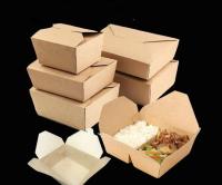China 750ml To 2000ml Biodegradable Sandwich Boxes Eco Friendly Disposable Food Containers for sale