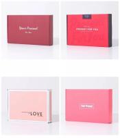 China Eco Skincare Beauty Cloth Corrugated Paper Box Matte Colored Corrugated Mailing Boxes for sale