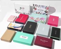 China Eco Skincare Beauty Cloth Corrugated Paper Box Matte Colored Corrugated Mailing Boxes for sale