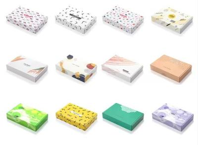 China Gift Packaging Rectangle Corrugated Paper Box CMYK UV Printing for sale