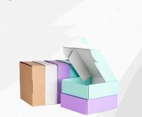 China Clothing Candy Color Custom Corrugated Mailer Boxes 9x6x3 9x6x4 for sale