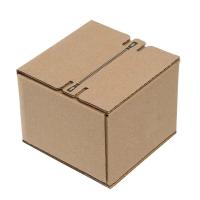 China 5x5x5 6x6x6 Corrugated Paper Box Ecommerce Mailing Boxes With Tear Strip for sale