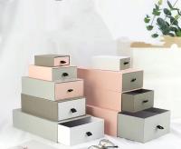 China Velvet Inside 85x85x35mm Custom Paper Jewelry Boxes gift box packaging Matt Lamination for sale