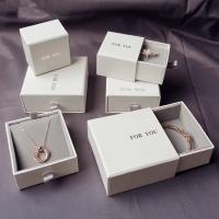 China OEM ODM Magnetic Paper Jewelry Gift Boxes Recycled Cardboard Jewelry Boxes for sale