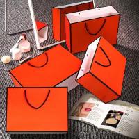 China Shoes Custom Paper Shopping Bags Bronzing Silver 250gsm Ivory Favour Bags for sale
