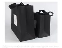China OEM Black White Apparel Paper Bag Clothing Marble Paper Gift Bags for sale