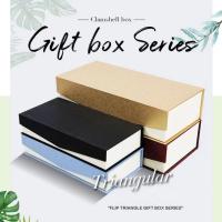 China Biodegradable Bridesmaid Wedding Paper Box Elegant Premium Flat Folding Gift Box for sale