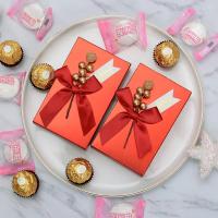 China European Chocolate Packaging Paper Box 8.66*8.66*2.56In Waterproof Candy Favor Boxes for sale