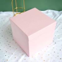China Black Pink 210gsm-400gsm Wedding Paper Box Paperboard Wedding Dress Packing Box for sale