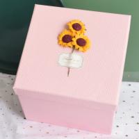 China Black Pink 210gsm-400gsm Wedding Paper Box Paperboard Wedding Dress Packing Box for sale