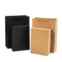 China OEM ODM Packaging Kraft Paper Box Ring Necklace Ornament Drawer Jewellery Box for sale