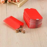 China Custom Make Brown Kraft Pillow Boxes Colorful Ivory Paper Candy Box small gift bag for sale
