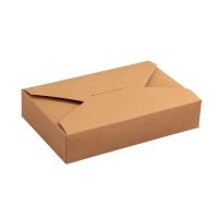 China 250gsm Food Tea Packaging Kraft Paper Box Matt Lamination food grade brown paper bag for sale