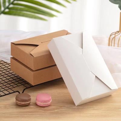 China 250gsm Food Tea Packaging Kraft Paper Box Matt Lamination food grade brown paper bag for sale