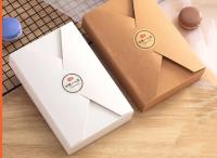 China 250gsm Food Tea Packaging Kraft Paper Box Matt Lamination food grade brown paper bag for sale