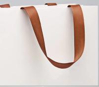 China Custom Graffiti Boutique Clothing Recycled Paper Bags With Handles for sale