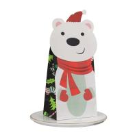 China 12*18*20.5cm Xmas Paper Gift Bags for sale