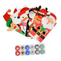 China 12*18*20.5cm Xmas Paper Gift Bags for sale