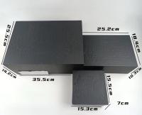 China Foldable Multiple Size Cardboard Gift Packaging Box With Magnetic Closure for sale