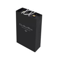 China Custom CMYK Print Multicolor Wine Bottle Paper Bags 20*10*34.5cm for sale