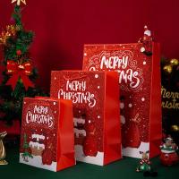 China 26*32*12cm Christmas Present Paper Bags for sale