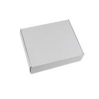 China 15x15x5cm Biodegradable Corrugated Paper Box Plain White Folding Paper Box for sale