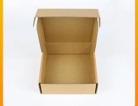 China 15x15x5cm Biodegradable Corrugated Paper Box Plain White Folding Paper Box for sale