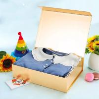 China Luxury Magnet Folding Flat Pack Gift Boxes 1200gsm Art Paper Box for sale