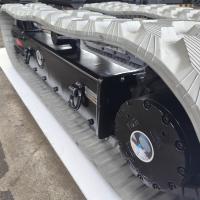 China Farms Rubber Steel Tracked Chassis System for Truck Loaders and Indoor Elevators for sale