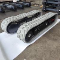 China Farms Rubber Steel Tracked Chassis System for Truck Loaders and Indoor Elevators for sale