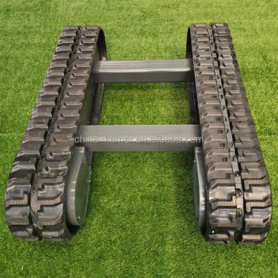 China Mining Mobile Crusher Track Undercarriage Chasis for Caterpillar JCB Ect Excavator for sale