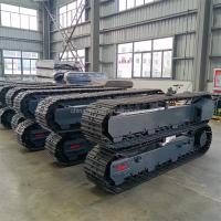 China Mining Mobile Crusher Track Undercarriage Chasis for Caterpillar JCB Ect Excavator for sale