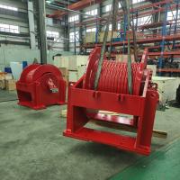 China Hydraulic Power Source 55000LBS 25 Tons Winch for Mobile Crane and Drilling Machine for sale