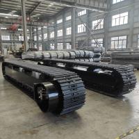China Multifunctional Crawler Excavator Digger Bulldozer Parts Custom Rubber/Steel Track Undercarriage with Dozer Blade for sale