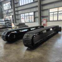 China Multifunctional Crawler Excavator Digger Bulldozer Parts Custom Rubber/Steel Track Undercarriage with Dozer Blade for sale