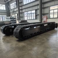China Multifunctional Crawler Excavator Digger Bulldozer Parts Custom Rubber/Steel Track Undercarriage with Dozer Blade for sale