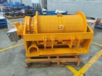 China 25T High Torque Towing Motor Wire Line Hydraulic Winch for Flag Pole Speed 0-40m/min for sale
