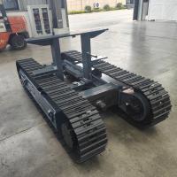 China 8 T Steel Crawler Track frame Undercarriage for Machinery Repair Shops Tracked Chassis for sale