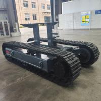 China 8 T Steel Crawler Track frame Undercarriage for Machinery Repair Shops Tracked Chassis for sale