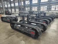 China 8 T Steel Crawler Track frame Undercarriage for Machinery Repair Shops Tracked Chassis for sale
