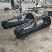 China Construction Works Solution 5ton Hydraulic Crawler Rotary Steel Tracked Undercarriage for sale