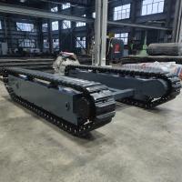 China TR600 Custom 120KG Payload All Terrain Remote Control Rubber Track Crawler Chassis for UGV Robot for sale