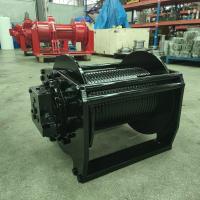 China Tough and Durable 1200W Capacity 2000-13500lbs Hydraulic Winch for Heavy Duty Pulling for sale