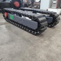China Steel Tracked Chassis Undercarriage for 200KG Crawler Loaders at Manufacturing Plant for sale
