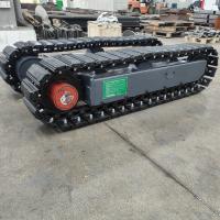 China Steel Tracked Chassis Undercarriage for 200KG Crawler Loaders at Manufacturing Plant for sale