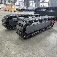 China Steel Tracked Chassis Undercarriage for 200KG Crawler Loaders at Manufacturing Plant for sale