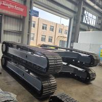 China Crawler Steel Track Undercarriage For Hydraulic Motor Drilling Rig Excavator Robot Platform Parts for sale